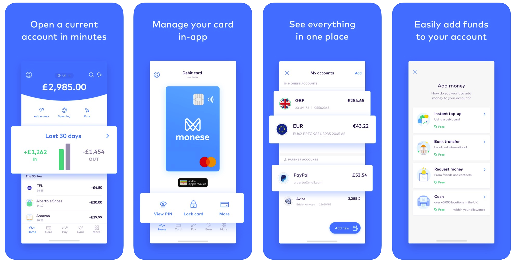 Monese bankrekening openen? Review & Ervaringen | Bank Nu