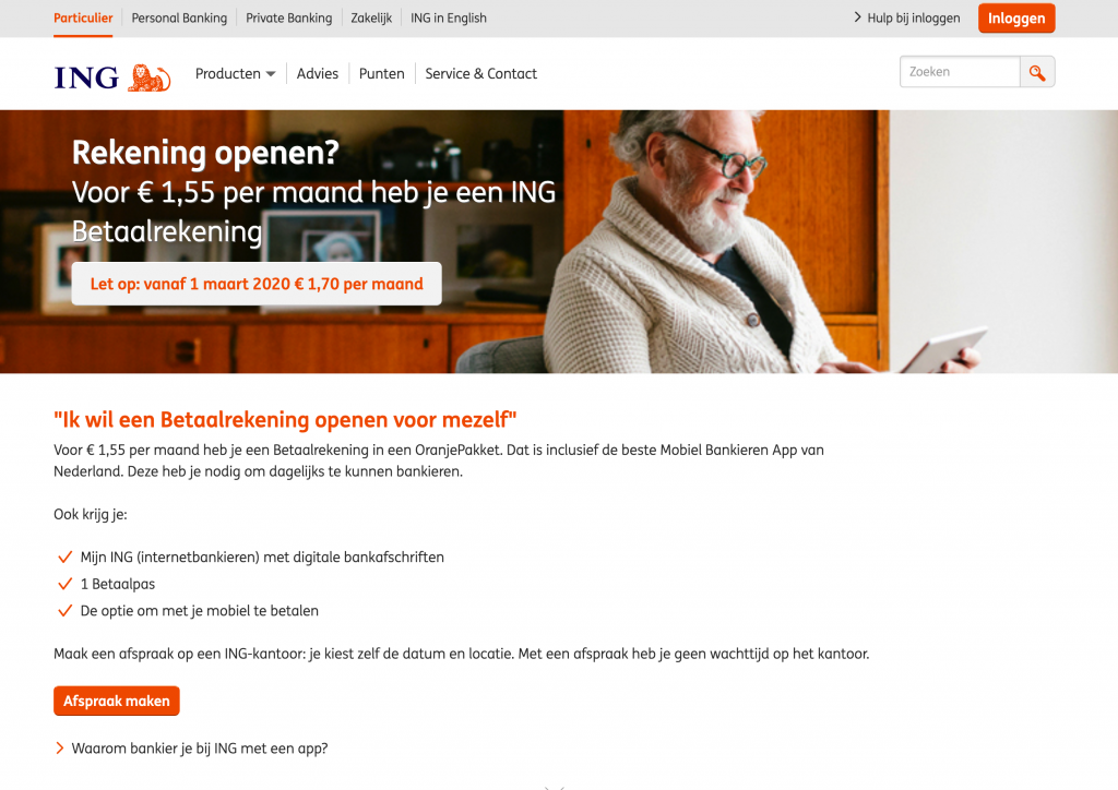 ING bankrekening openen? Review & Ervaringen | Bank Nu